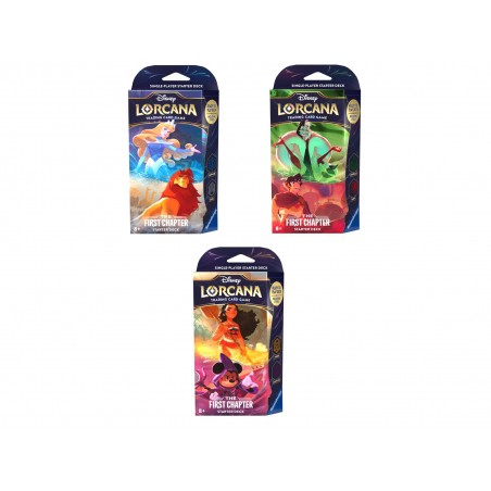 Disney Lorcana First Chapter Deck EN Set | Toytans.ch