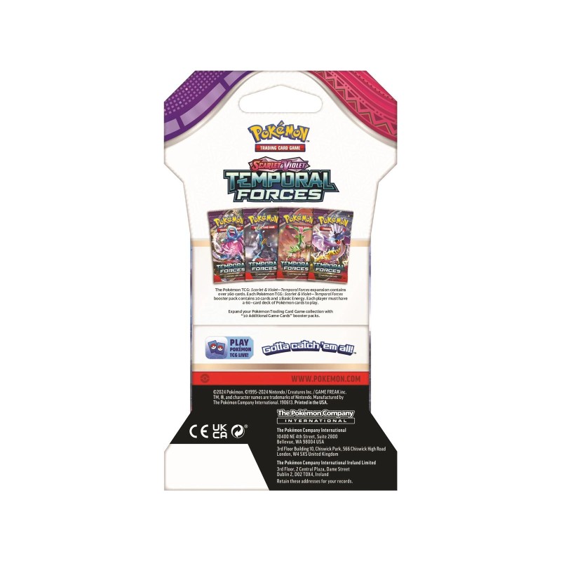 Pokémon SV05 Temporal Forces Blister EN | Toytans.ch
