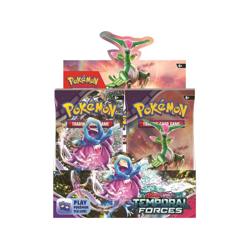 Pokémon SV05 Temporal Forces Display EN | Toytans.ch