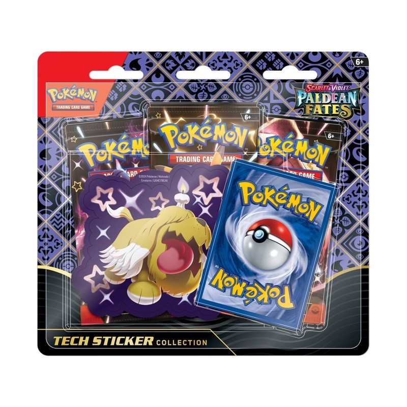 Pokémon SV04.5 Paldean Fates Sticker Collection EN | Toytans.ch