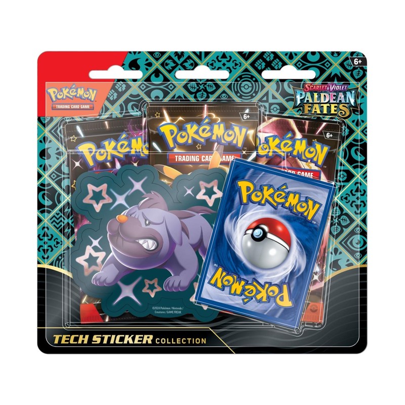Pokémon SV04.5 Paldean Fates Sticker Collection EN | Toytans.ch