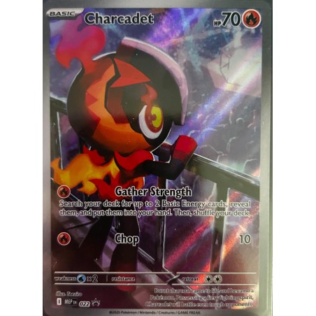 Pokémon ME02 Phantasmal Flames Charcadet ETB Promo | Toytans.ch
